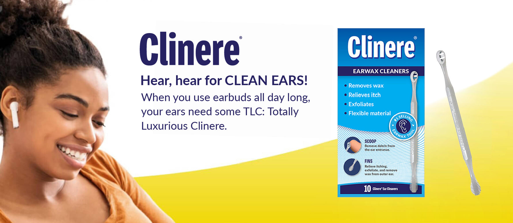 Clinere® - Clean your ears the gentle way
